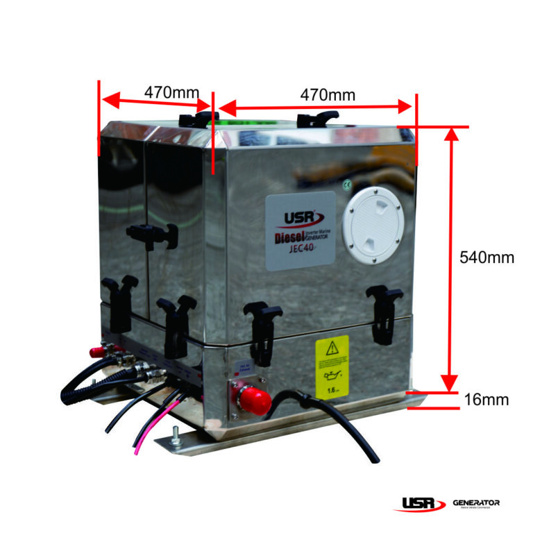 USR PMG Marine Generator JEC40 4kVA - Marine generators | USR ...