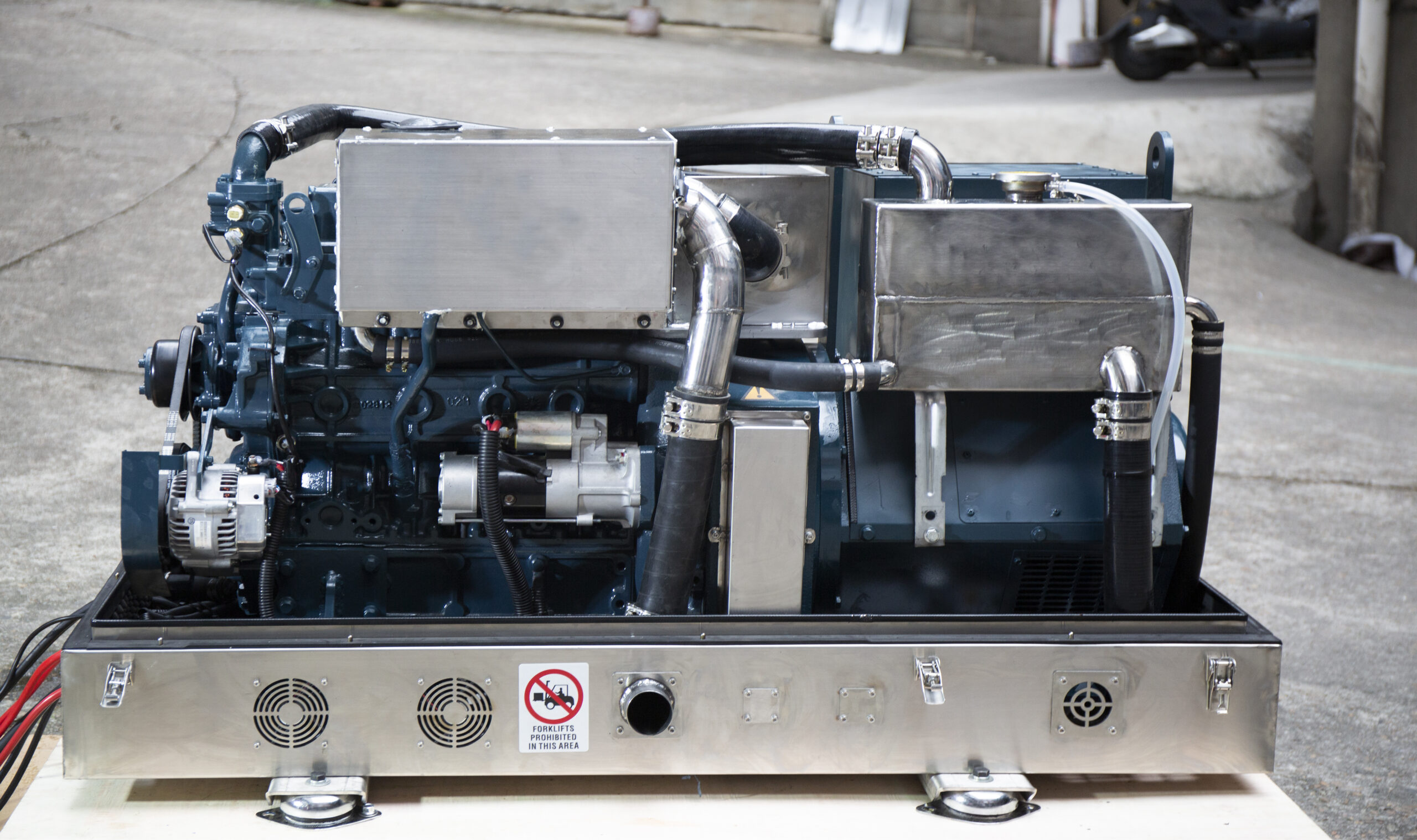 USR ETCS Kubota engine Marine boat yacht JEC series Generator 20-80kVA ...