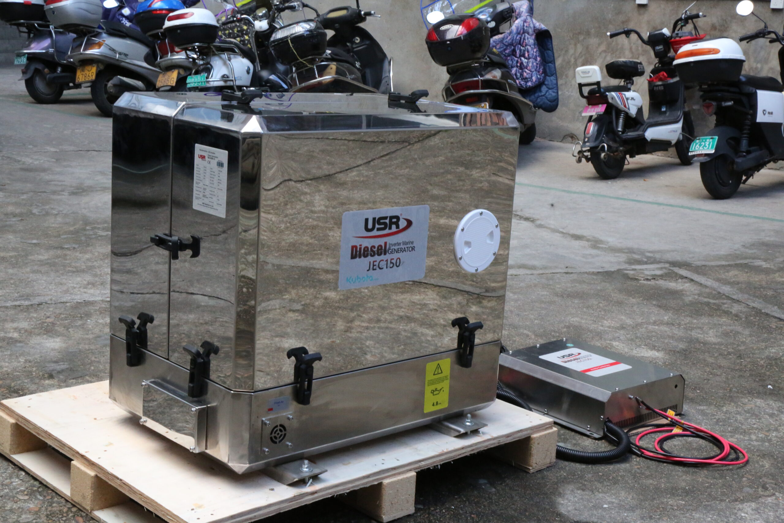 USR Kubota engine PMG Marine Generator JEC180 18kVA - Marine generators ...