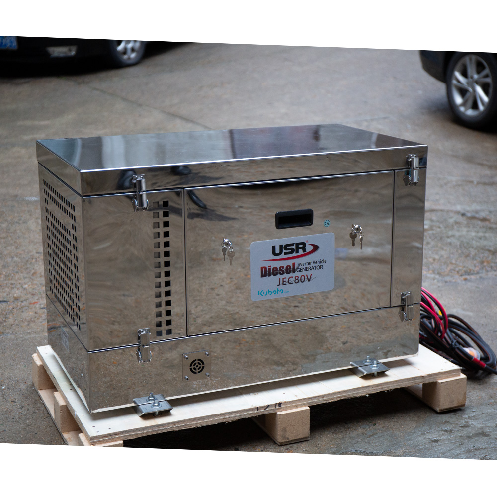 USR PMG Diesel Vehicle RV caravan motorhouse Generator JEC100VO 10kVA ...